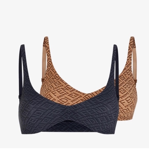 Fendi | Intimates & Sleepwear | Fendi X Skims Skimpy Bralette Large 2pc ...